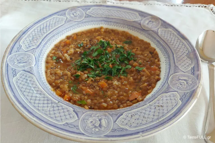 Φακές με ρύζι της αφθονίας | TasteFULL.gr